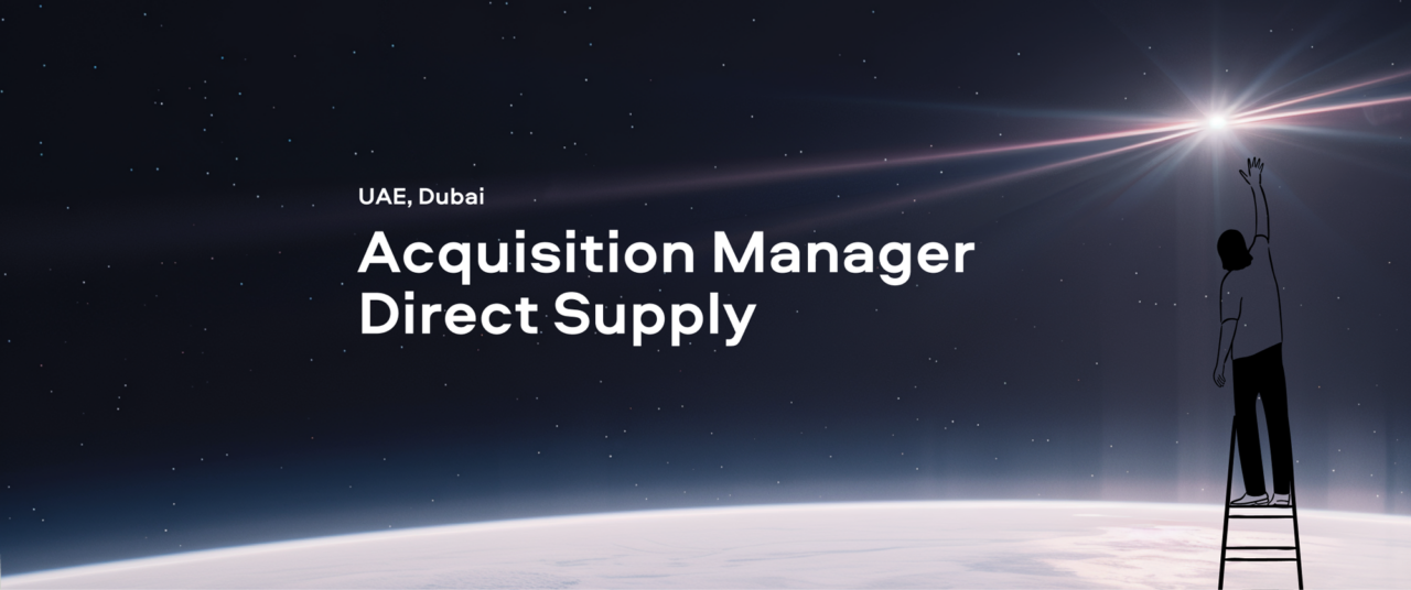 Acquisition Manager Direct Supply, UAE